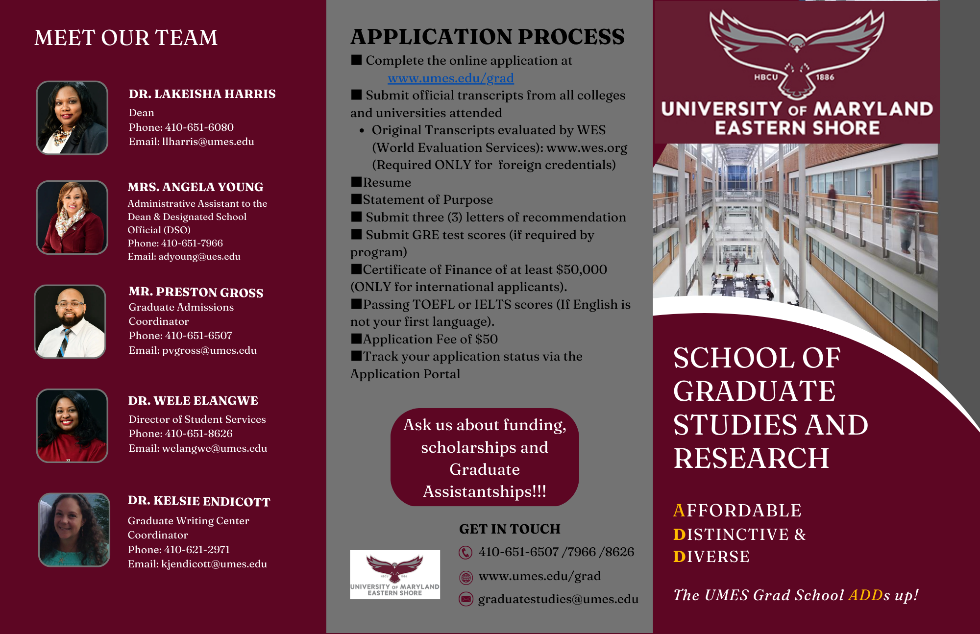 BROCHURE | School of Graduate Studies