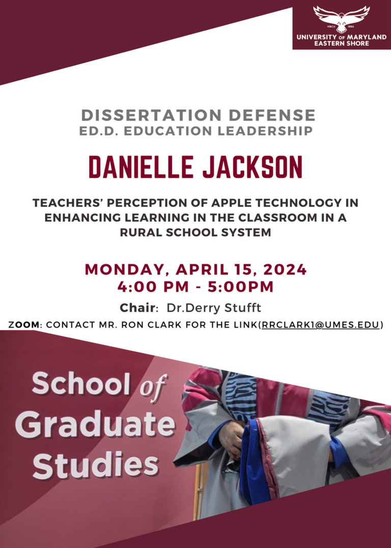 UPCOMING DEFENSES | School of Graduate Studies