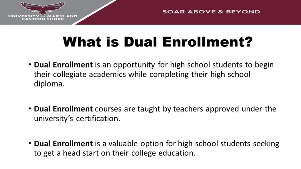 Dual Enrollment | Admissions