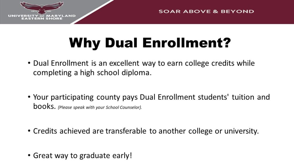 Dual Enrollment | Admissions
