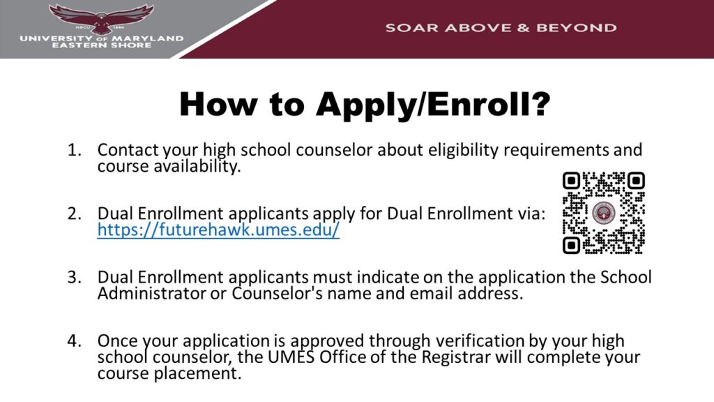 Dual Enrollment | Admissions