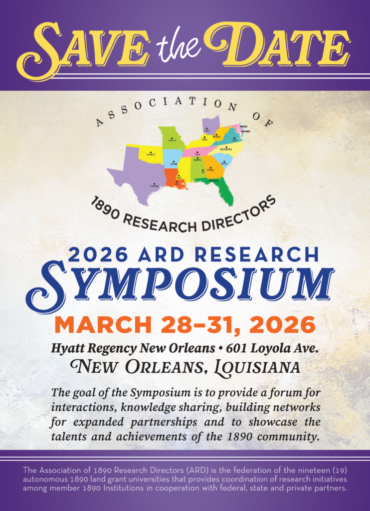1890 Symposium | Association of 1890 Research Directors